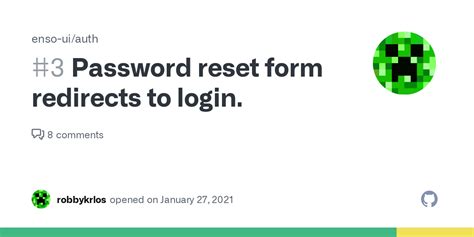 Password Reset Form Redirects To Login · Issue 3 · Enso Uiauth · Github