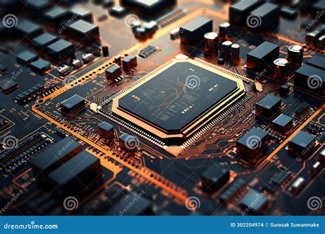 3d technology illustration a fingerprint scanner is integrated into the