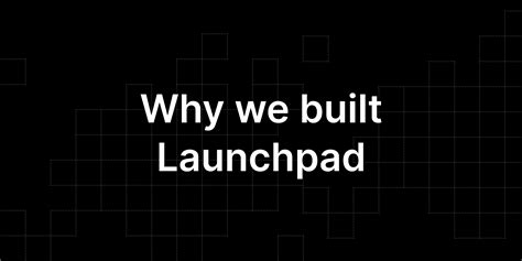 Why We Built Launchpad Latitude Sh