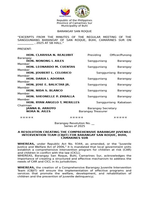 Reso Cbjip Pdf Justice Crime And Violence