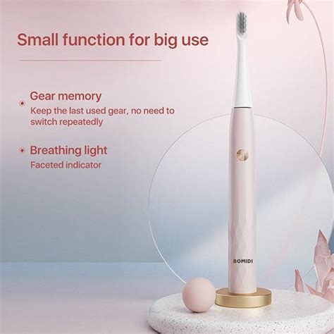Bomidi T501 Sonic Electric Toothbrush,Three Speed Cleaning Modes ...