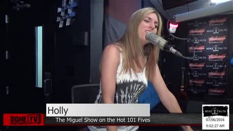 101 5 Hot Holly Panty Challenge 102 5 The Bone
