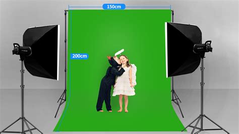 Portable Green Screen For Streaming 5x65 Ft Green Screen Backdrop Kit