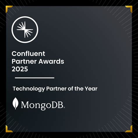 Were Honored To Announce That Mongodb Has Been Named Confluents