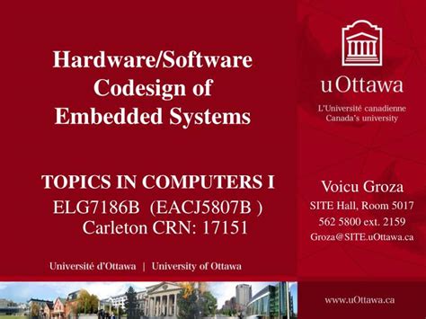 Ppt Hardwaresoftware Codesign Of Embedded Systems Powerpoint Presentation Id59943