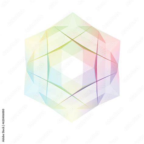 Spirograph Patterns Set Twisted Lines Abstract Shapes Guilloche