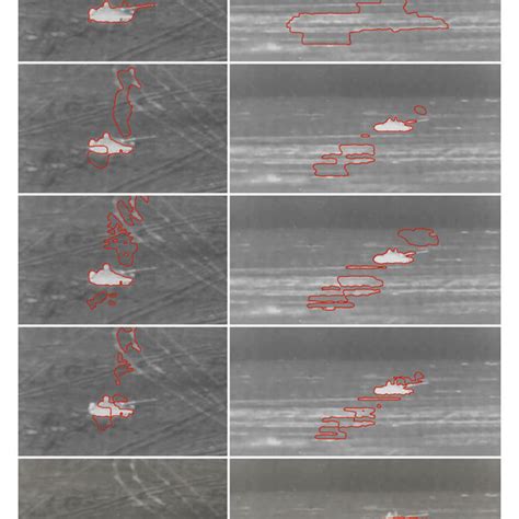 a set of comparison segmentation experiments on synthetic images with a