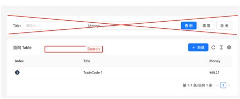 问题 question ProTable toolbar search not changes table when query Issue ant