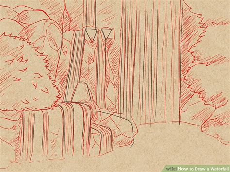 How To Draw A Waterfall With Pictures WikiHow