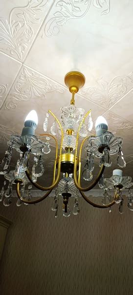 Продам люстру хрусталь с лампочками,цена 3000 руб +79591365083 Восток ...