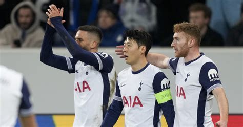 손흥민 호펜하임전 멀티 골…팀 승리 이끌어