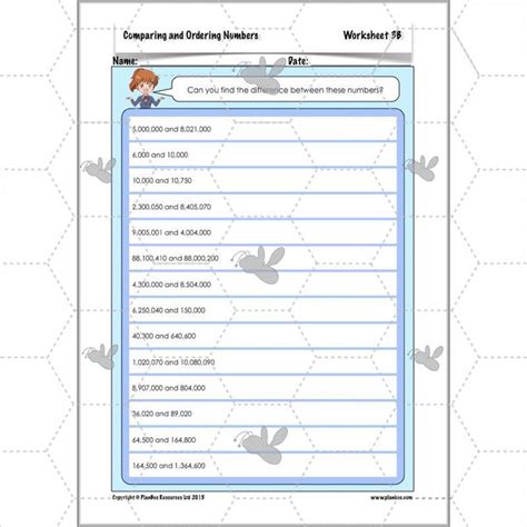 Comparing And Ordering Numbers Year 6 Maths Planning — Planbee