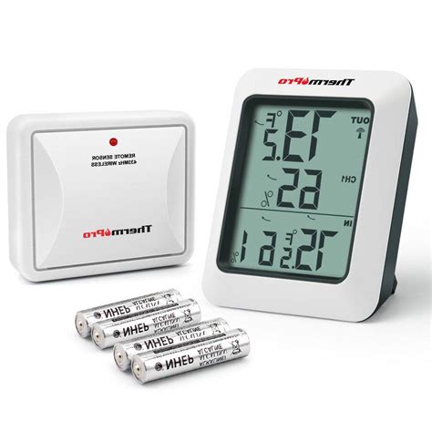 Thermopro Tp60 Indoor Outdoor Digital Hygrometer Thermometer