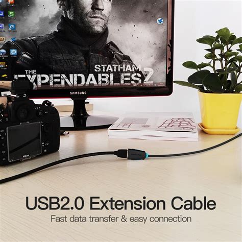 Vention High Speed Usb 20 Male To Female Extensio Vicedeal