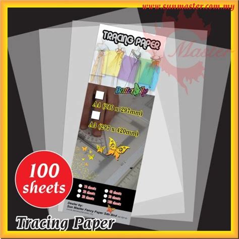 A4 Tracing Paper 115gsm 200gsm Translucent Paper Drafting Paper Sketching Drawing Paper