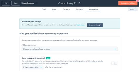 solved hubspot community embedding a survey into automated hubspot