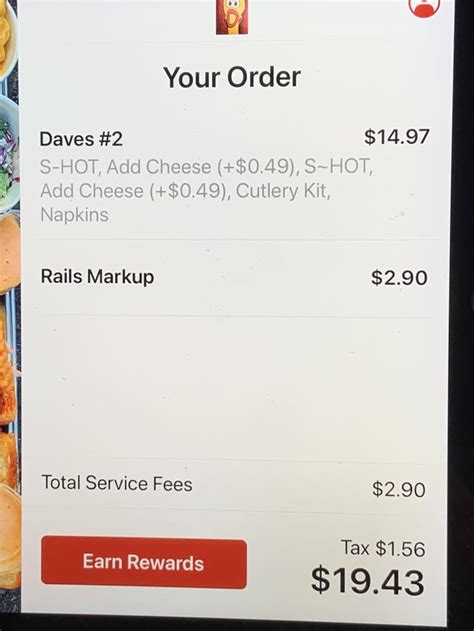 what is rails markup when i order pickup on doordash r doordash