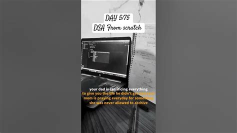 day 5 75 dsa from scratch coding computerscience dsa viral shorts