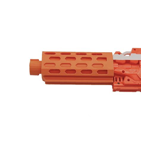 3d Printed Vented Barrel Extension For Nerf Models 3dcauldron