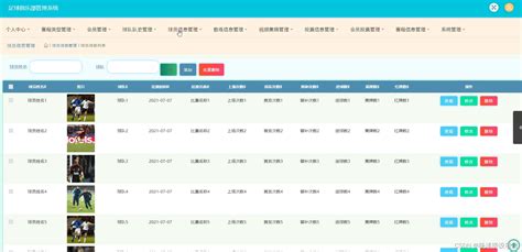 足球俱乐部管理系统jspjavaspringmvcmysqlmybatis基于java的足球社团管理系统 Csdn博客