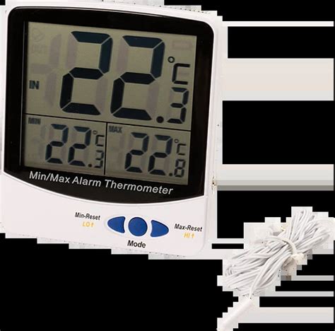 Min Max Thermometer Triple Display Sartell Instrumentation