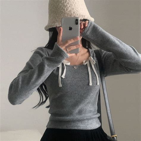 [여리여리 보들소재 ] 리본데이 기모 리본셔링 티셔츠 블라우스 4color 에이블리