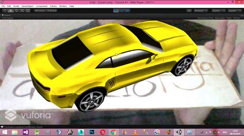 Augmented Reality Tutorial No 1 Unity3d And Vuforia For Image Target