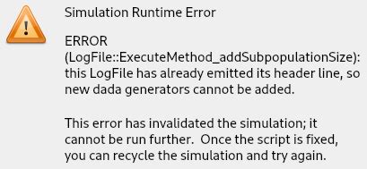New Dada Generators Issue MesserLab SLiM GitHub