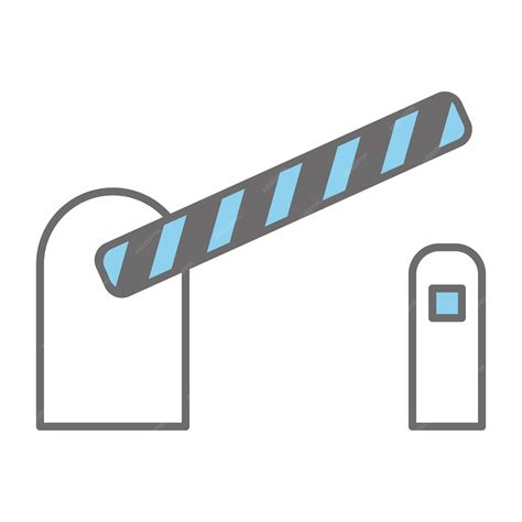 Premium Vector Parking Barrier Icon Vector Design Template