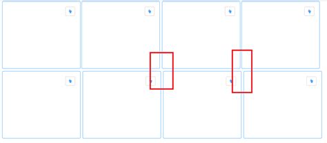 Css Distorted Spacing Between Div Elements After Sorting With Jqui