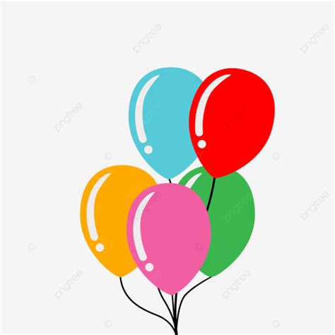 녹색 파란색 노란색과 빨간색 풍선의 그림 풍선 풍선 블루 풍선 색상 Png 일러스트 및 벡터 에 대한 무료 다운로드 Pngtree