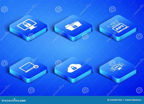 Set Computer Api Interface Lock On Monitor Cloud Computing Lock