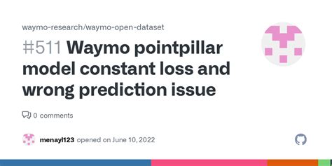Waymo Pointpillar Model Constant Loss And Wrong Prediction Issue Issue Waymo Research