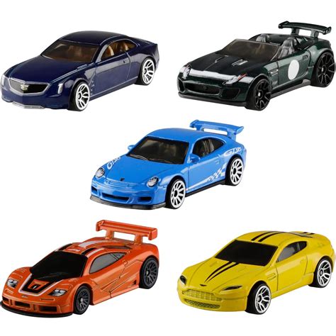 Hot Wheels Hw Exotics 164 Scale Die Cast Vehicle 5 Pack Ghp50 The