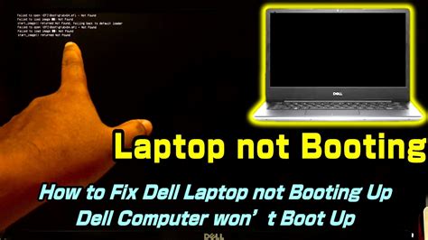 Laptop not Booting: How to Fix Dell Laptop not Booting Up – Dell Computer won’t Boot Up - YouTube