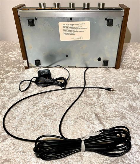 Rare 1970s Vintage Atari Video Music C240 Electronic Music Visualizer
