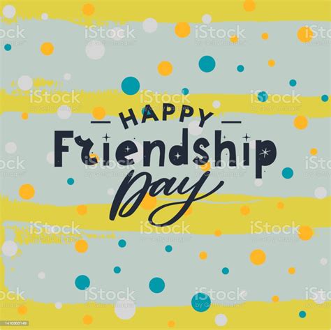 우정의 날 2022 년을 축하하기위한 텍스트와 요소가 포함 된 우정의 날 벡터 일러스트 레이 션 0명에 대한 스톡 벡터 아트 및 기타 이미지 Istock