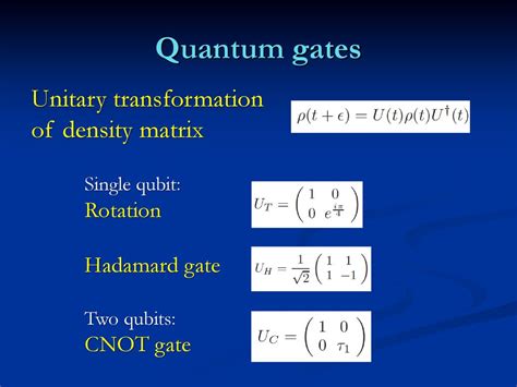 quantum computation with classical bits ppt download