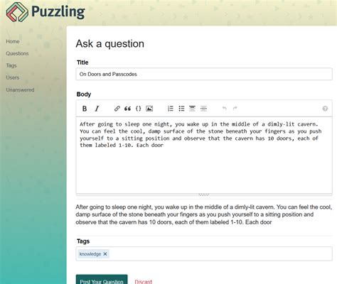 Autosave For Draft Not Working Properly On Puzzling Meta Stack Exchange
