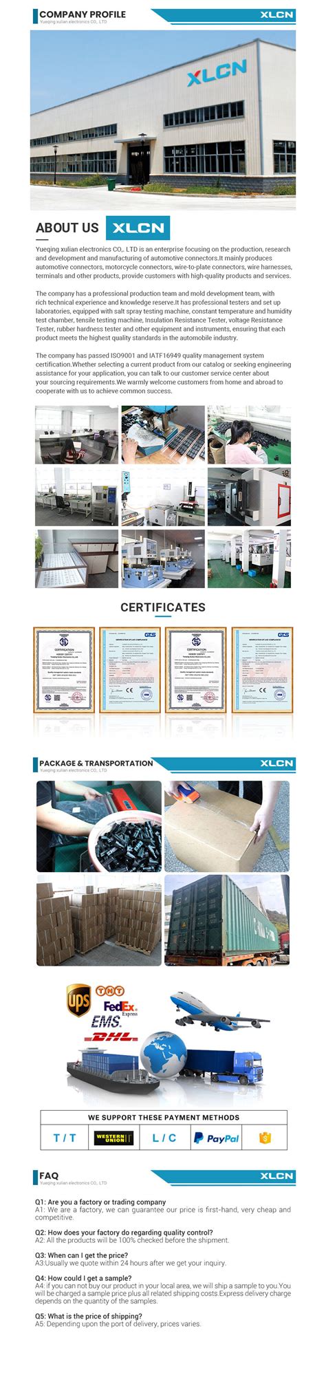 6pin Waterproof Power Connector 6 Pin Male Female Plastic Pa66 Sealed Cable Connector 282108 1