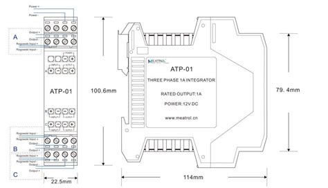 ATP Output Integrator Three Phase A AmpX