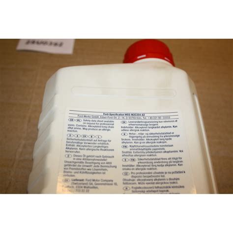 1384110 Ford oil WSS-M2C204-A2 DP-PS servo green - JUNK.se