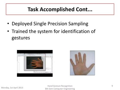 Hand Gesture Recognition Pptx Computing Technology And Computing