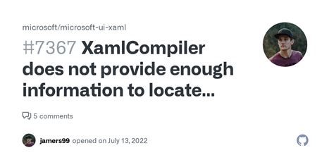Xamlcompiler Does Not Provide Enough Information To Locate Xml Parse