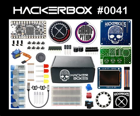 Hackerbox 0041 Circuitpython Hackerboxes
