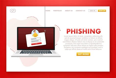 Internet Phishing Hacked Login And Password Vector Illustration