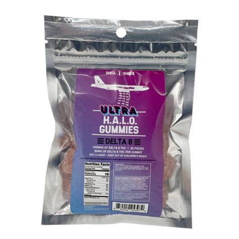 Shell Shock Halo Ultra Delta 8 Gummies Twice The Potency Twice Th