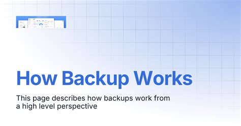 How Backup Works Duplicati