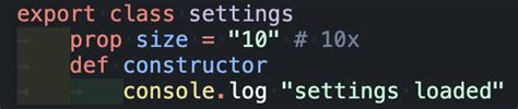 Syntax Highlighting Is Broken For Export Default Class Classname