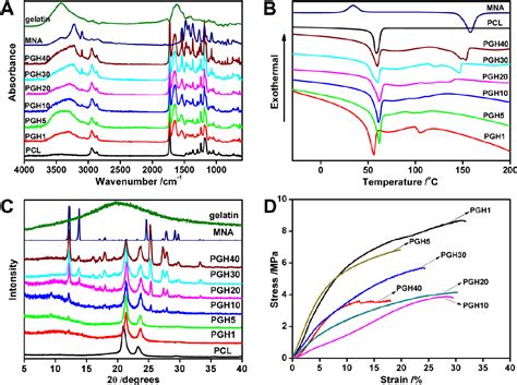 Figure 2 From Drug Loaded Homogeneous Electrospun Pcl Gelatin Hybrid